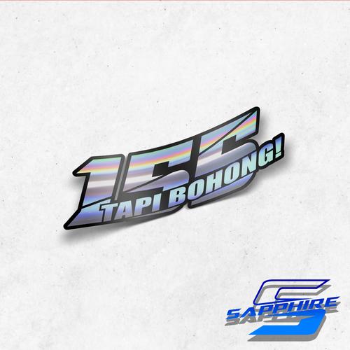 Jual Sticker 155 Tapi Bohong Stiker 155 Tapi Bohong! - Hologram ...