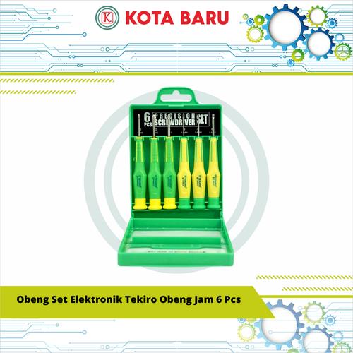 Jual Obeng Set Elektronik Tekiro Obeng Jam 6 Pcs Tekiro - Kota Cilegon ...