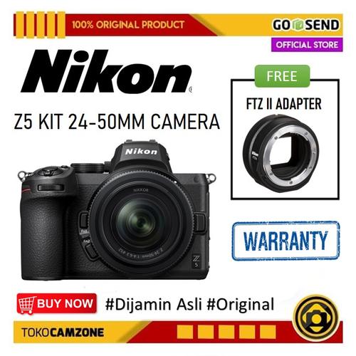 Promo Nikon Z5 Kit 24-50mm Mirrorless Digital Kamera Cicil 0% 3x ...