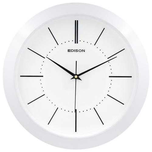 Jual Jam Dinding EDISON ES-327 T65 Modern Design - Putih - Jakarta ...