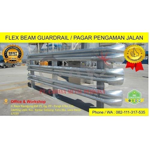 Jual Flex Beam Guardrail / Pagar Pengaman Jalan / Pagar Pembatas Jalan ...