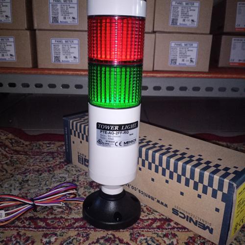 Jual TOWER LIGHT MENICS AUTONICS PTE-AG-2FF-RG RED GREEN - Kota Depok ...