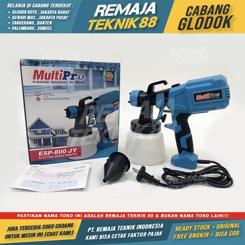 Jual SPRAY GUN ELEKTRIK PORTABLE SPRAY CAT MULTIPRO ESP 800 JY ESP800 ...
