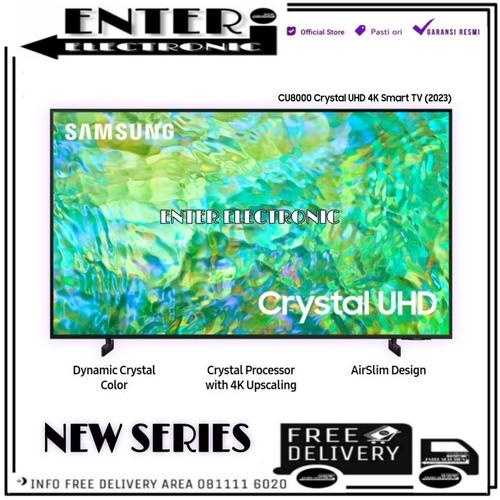 Promo SAMSUNG UA75CU8000 - LED SMART TV LED 75 INCH CRYSTAL UHD 4K 75CU8000 Cicil 0% 3x - Kota ...