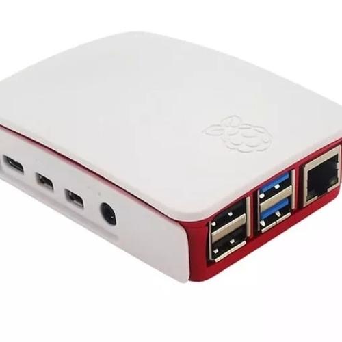 Jual Case Raspberry Pi 4 4B Pi4 Casing Official bahan kokoh - Merah ...