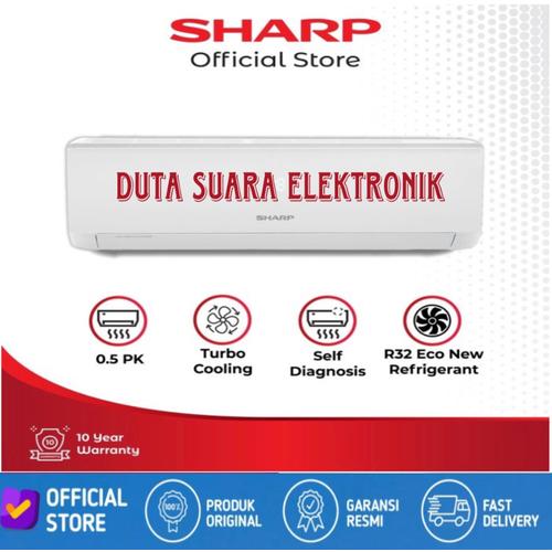 Promo SHARP AC 1/2 PK - AH A5VEY - INDOOR+OUTDOOR Cicil 0% 3x - Jakarta ...