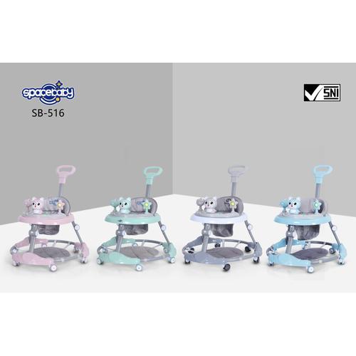 Jual Baby Walker Space Baby Spacebaby SB 516 SB516 SB-516 Kucing ...