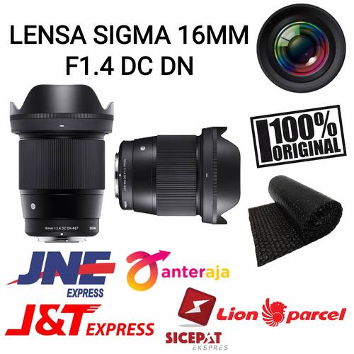 Jual SIGMA 16MM F1.4 DC DN / LENSA SIGMA 16MM F1.4 DC DN ORIGINAL - BOX PUTIH - Jakarta Barat ...