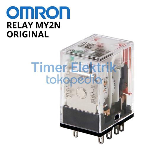 Jual Relay Omron MY2N ORIGINAL - 24VDC - Jakarta Pusat - Timer Elektrik ...