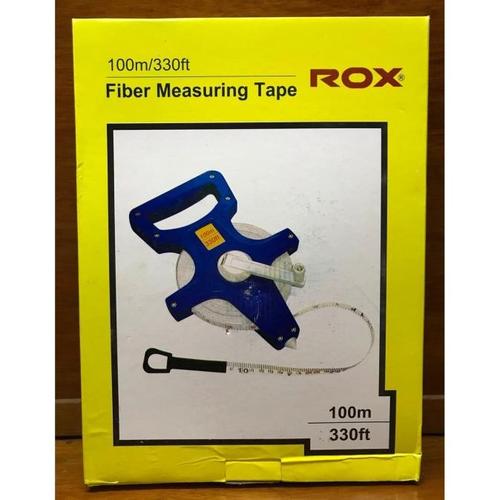 Jual Meteran Tancap Meteran Roll Fiber Panjang 100 Meter Fiber ...