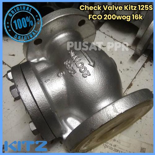 Jual FCO Swing Check Valve Kitz 3"inch 125S 200wog 16k Original Japan ...