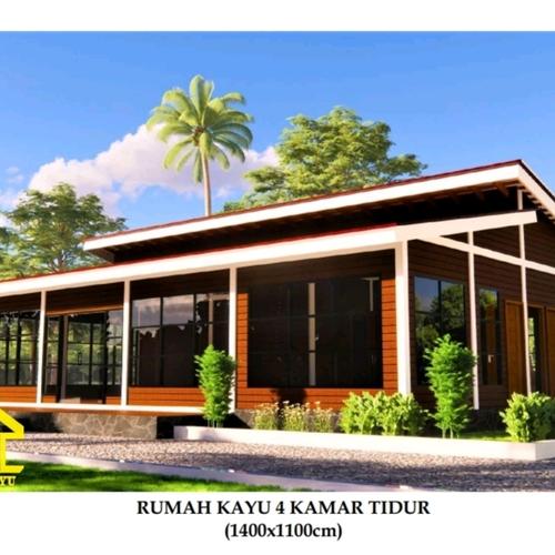 Jual Rumah kayu mewah berkualitas tinggi - Kab. Bogor - PT.WAHYU RUMAH ...