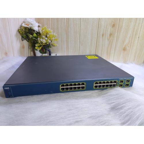 Jual Cisco Switch Catalyst 3560G Series PoE-24 Gigabit WS-C3560G-24PS-S ...