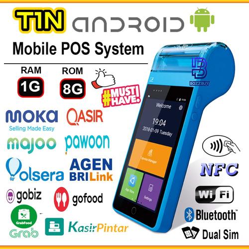 Promo Android POS Kasir 4G Thermal Printer With (Bluetooth+NFC+Scan ...