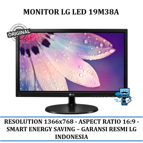 Promo MONITOR LG LED 19inch 19M38A /19M38A-B - GARANSI RESMI LG Cicil 0 ...