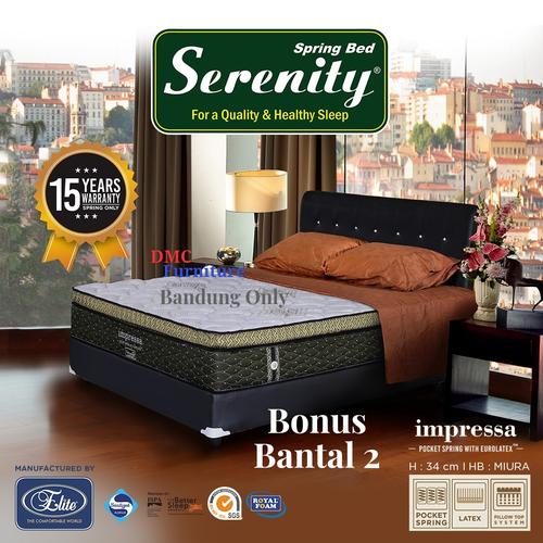 Jual Springbed Elite Impressa Poket Latex Fullset Divan Laci 160x200 ...