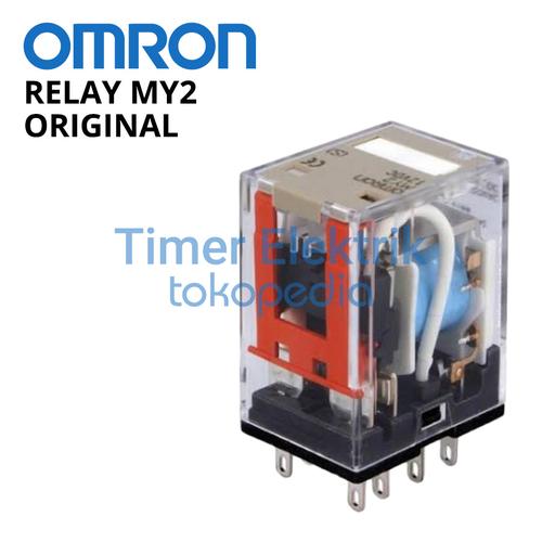 Jual Relay Omron MY2 ORIGINAL - 220VAC - Jakarta Pusat - Timer Elektrik | Tokopedia