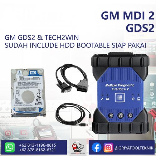 Jual Scanner GM MDI2 Global Diagnostic Interface WIFI USB - GM MD2 ...