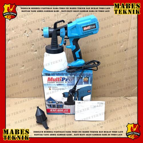 Jual ELEKTRIK SPRAY GUN MESIN SEMPROT CAT listrik MULTIPRO ESP 800 ...