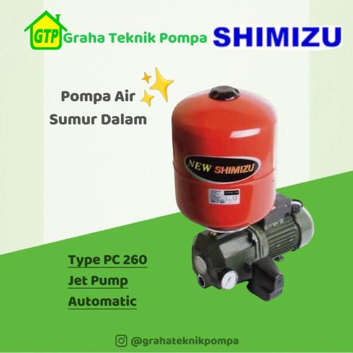 Jual Shimizu Pompa Air Sumur dalam - Jet Pump PC 260 BIT - Kota Surabaya - GRAHA TEKNIK POMPA ...