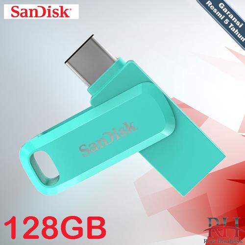 Jual Sandisk OTG 128GB USB Type-C USb 3.1 Ultra Dual Drive Go - Green ...