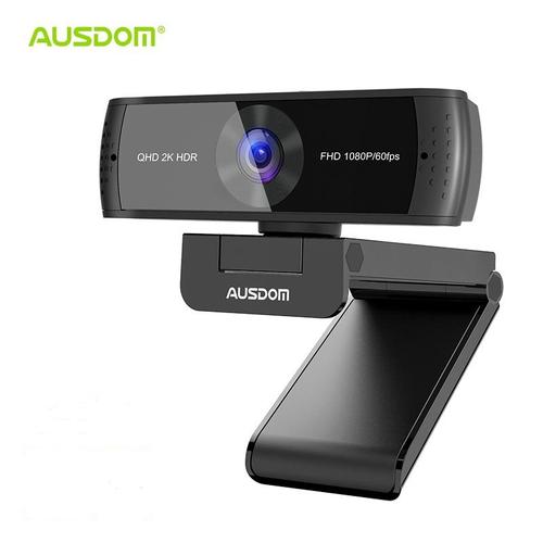 Promo AUSDOM Webcam 2K 30FPS 1080P 60FPS Autofocus with Tripod - AW651 ...