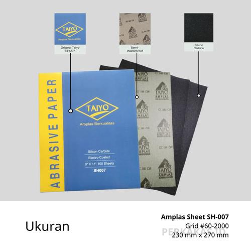 Jual AMPLAS / AMPLAS DUCO / AMPLAS LEMBARAN DUCO TAIYO / AMPLAS KASAR ...