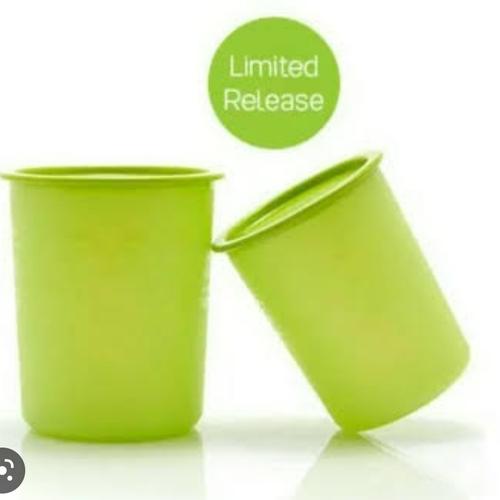 Jual Toples Hijau Cantik Tupperware Green Canister Set 2pcs - Kota ...
