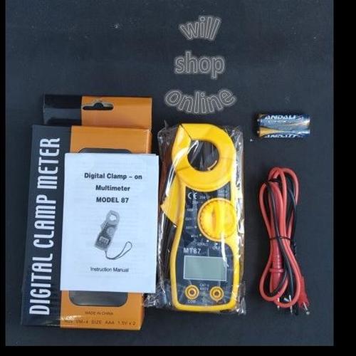 Jual DIGITAL CLAMP MULTIMETER TANG AMPER TANG AMPERE METER - Kab. Bekasi - marchman3666 | Tokopedia