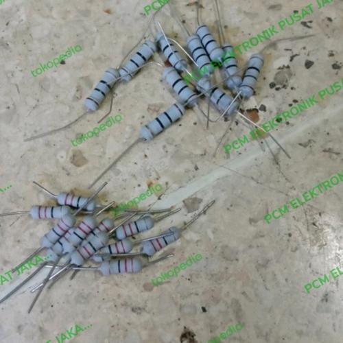 Jual komponen tahanan resistor r r1watt 1watt 1 watt berbagai ukuran ...