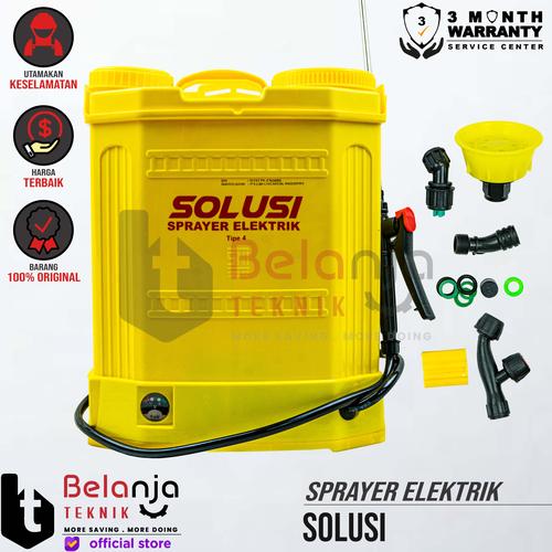 Promo Solusi Alat Semprot Hama Elektrik 16 Liter Knapsack Sprayer 16L ...