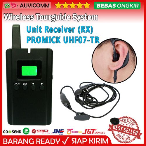Jual Unit Penerima Transceiver Tambahan Audio Haji Umroh 2 Way ...