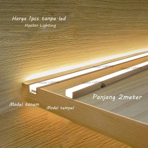 Jual Kap lampu housing 2meter lampu dinding plafon tanam tempel ...