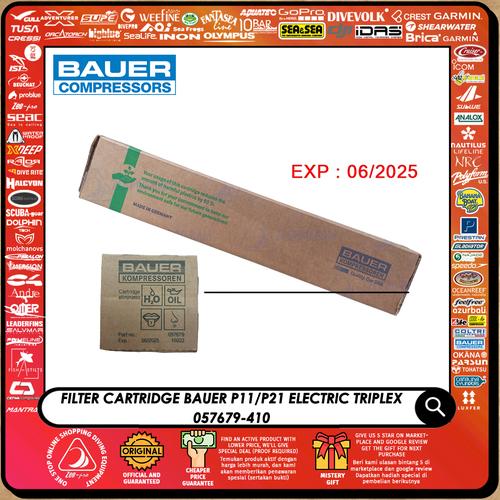 Jual 057679-410 Filter Cartridge BAUER P21/P11 junior pe100 Kompresor ...