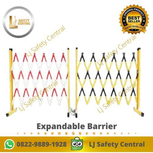Jual Board Barrier Lipat Traffic Road Safety Expandable Barrier ...
