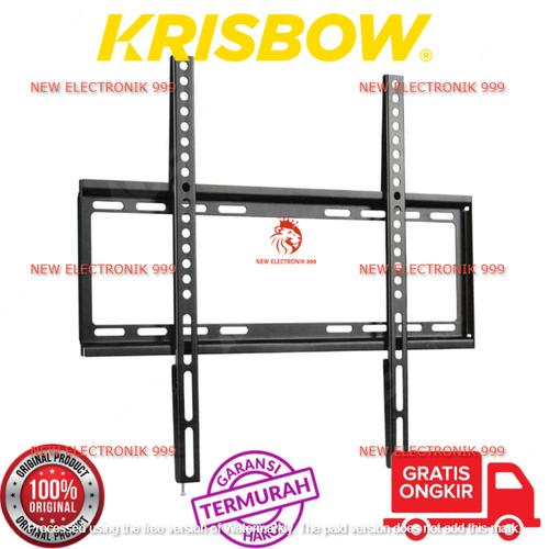Jual KRISBOW FIXED FIXTURE TV 32 - 55 INCH BLACK 10219467 - Jakarta ...