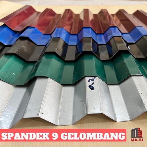 Jual ATAP SPANDEK 9 GELOMBANG - 0.35mm, Merapi - Kota Makassar - Toko ...