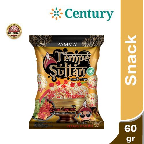 Jual PAMMA TEMPE SULTAN AYAM GEPREK 60G / SNACK / MAKANAN RINGAN ...