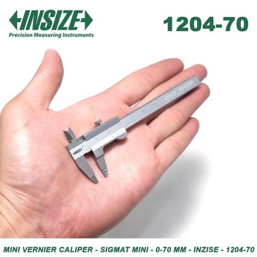Jual Mini Vernier Caliper - Sigmat Mini - 0-70 mm - Insize - 1204-70 - Kab. Bekasi ...