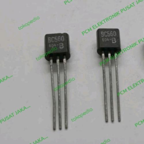 Jual transistor tr pnp to92 to 92 mosfet bc560 bc 560 bagus - Jakarta ...