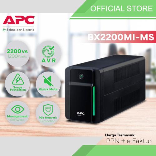 Promo APC BX2200 Back UPS BX 2200VA 1200W BX2200MI-MS - Bubble Cicil 0% ...