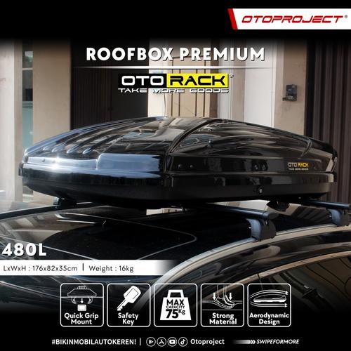 Jual Roof Box Roofbox Bagasi atas OTORACK model Premium 480L - INV DROP ...