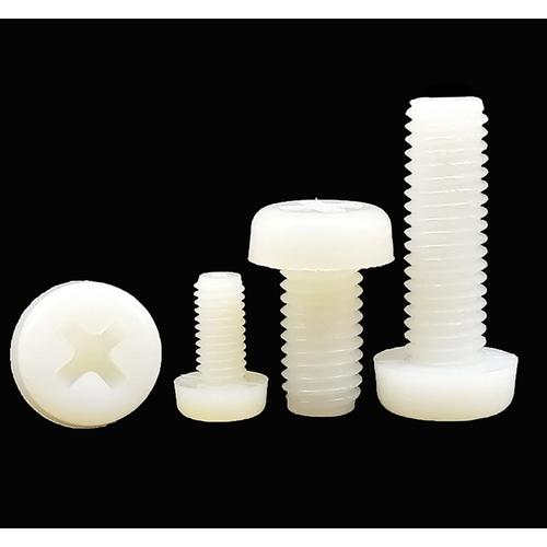 Jual White Baut Plus Nylon M3x8 Putih Round Head Screw JP Plastik Nilon ...