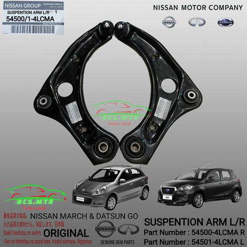 Promo LOWER ARM SAYAP KAKI DEPAN BAWAH NISSAN MARCH/DATSUN GO ORI 1PCS ...