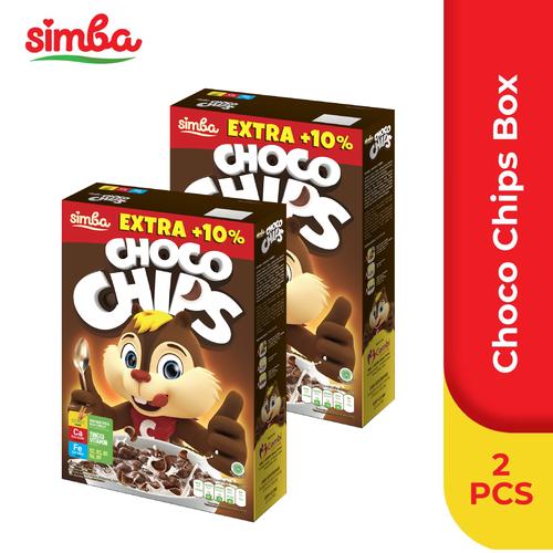 Jual Choco Chip Cereal SIMBA - 2 Choco Chips Box 300 gr Lebih Hemat ...