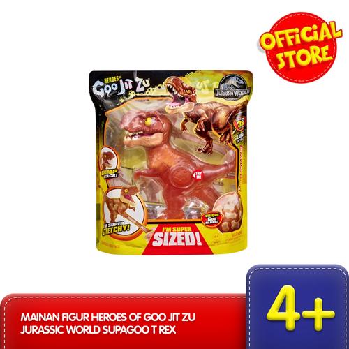 Promo Mainan Figur Heroes of Goo Jit Zu Jurassic World Supagoo T Rex ...