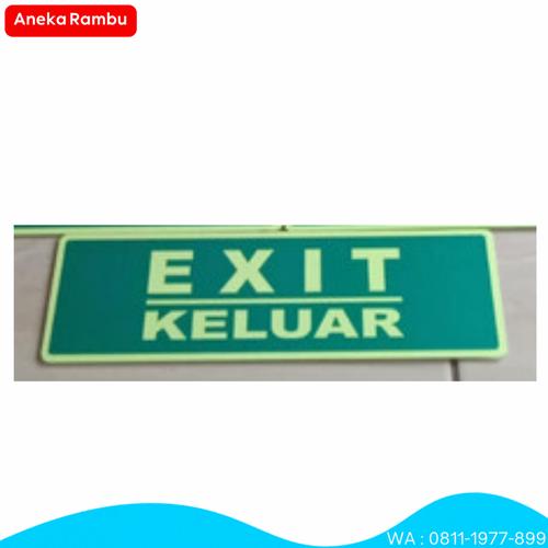 Jual Rambu Jalur Evakuasi dan Exit. Custom - Kota Tangerang - Jual ...