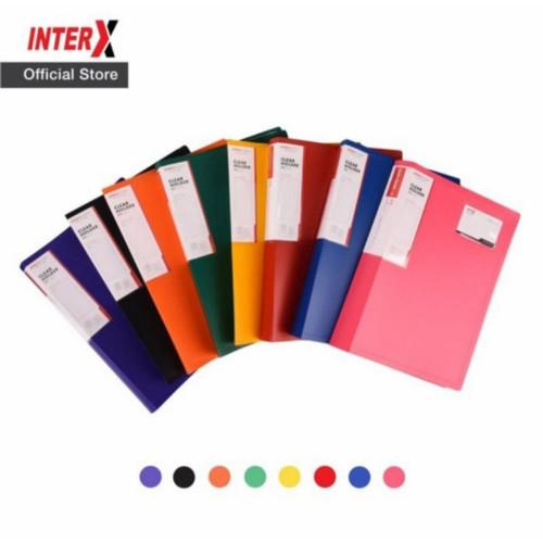 Jual Clear Holder 60 Lembar Folio F4 Folder One / Map Document Plastik ...