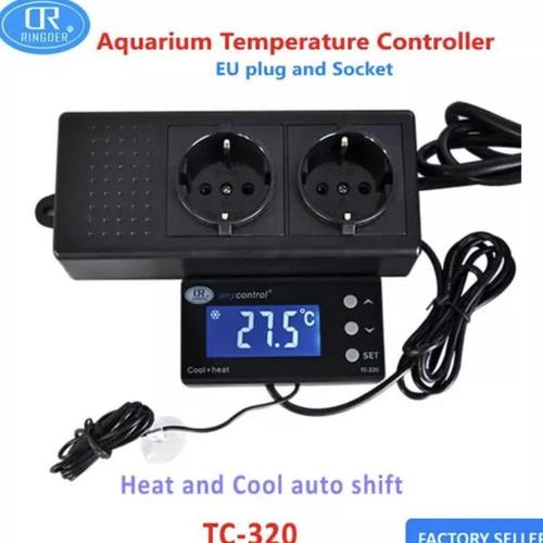 Jual Ringder TC-320 16-40C Digital Thermostat Temperature Controller ...