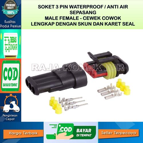 Jual soket DLC Vespa 3 pin male dan female - Jakarta Pusat - Raja ...